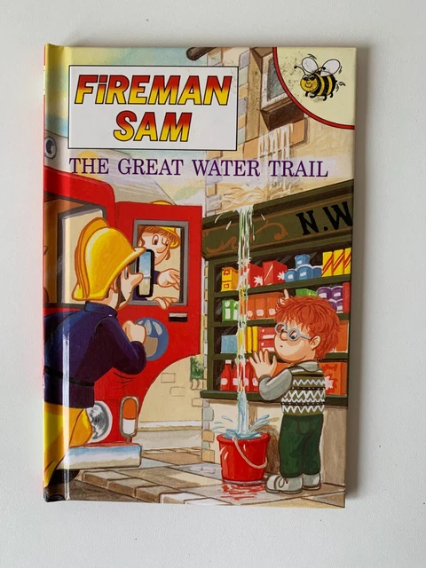 FIREMAN SAM: THE Great Water Trail (Mini Hardcover Book 1995) Rob Lee ...