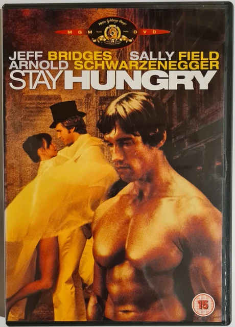 STAY HUNGRY DVD (1976) (R2) Arnold Schwarzenegger, Jeff Bridges, Sally Field EUR 17,58 - PicClick IT