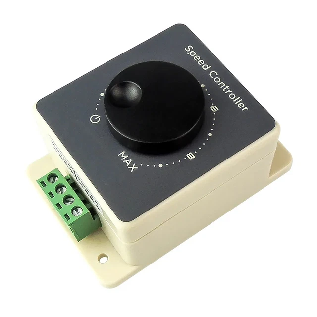 NEW 12V 24V 48V 20A 25kHz PWM DC Brush Motor Speed Regulator ...