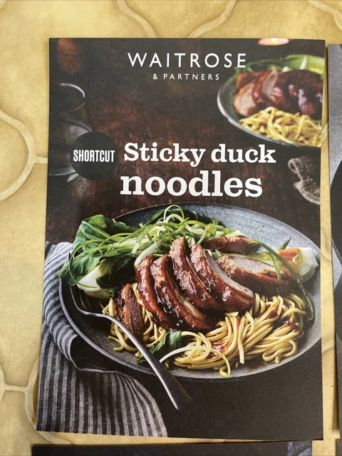 9 WAITROSE RECIPE Cards, Jan 2025 £5.40 - PicClick UK