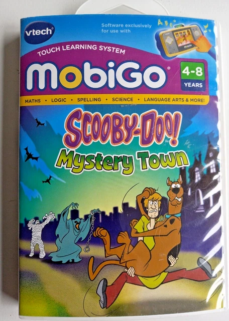 SCOOBY DOO! MYSTERY Town (Mobigo Software Gaming System 2011) vtech £5. ...