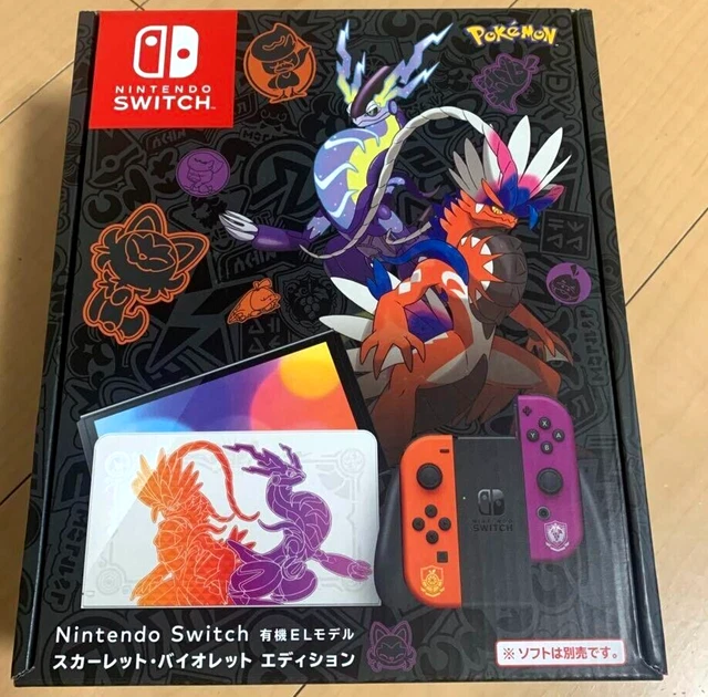 Nintendo Switch Oled Model Pokémon Scarlet And Violet Edition Console New
