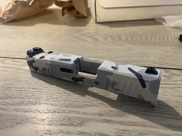 GLOCK 43X GLOCK 43 Slide MOS HOLOSON RMSC optic ready Alpine multicam ...