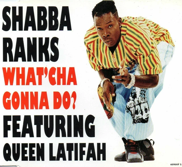 SHABBA RANKS FEAT. Queen Latifah - What'cha Gonna Do (CD) DISQUE ...