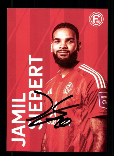 JAMIL SIEBERT AUTOGRAMMKARTE Fortuna Düsseldorf 2024-25 Original Signiert EUR 1,99 - PicClick DE