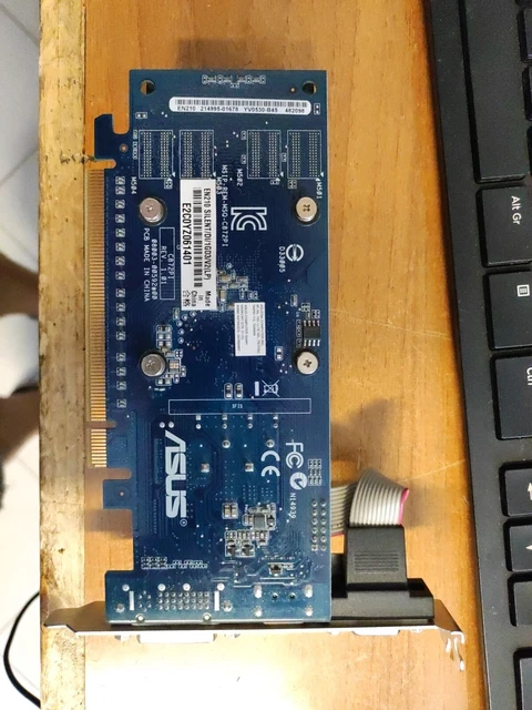 ASUS EN210 SILENT/DI/1GD3/V2 (LP) NVIDIA GEForce 210pc Graphics Card 1GB DD £25.00 - PicClick UK