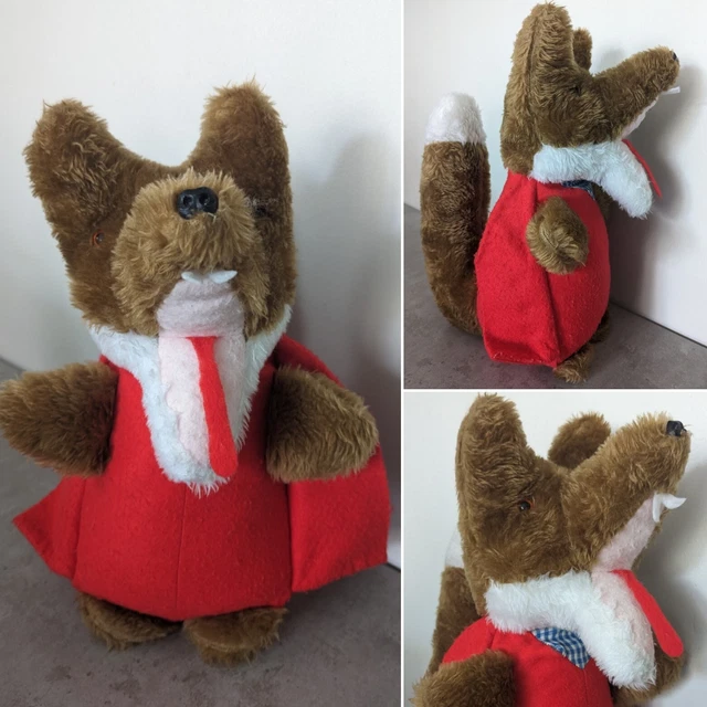 VINTAGE BASIL BRUSH Soft Toy Plush 1970s BBC Rare Collectable 16" KO ...