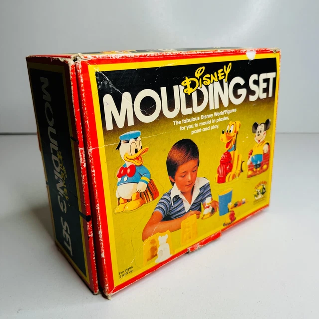 DISNEY MOULDING SET Mould in Plaster Paint and Play Vintage Moulds $100 ...