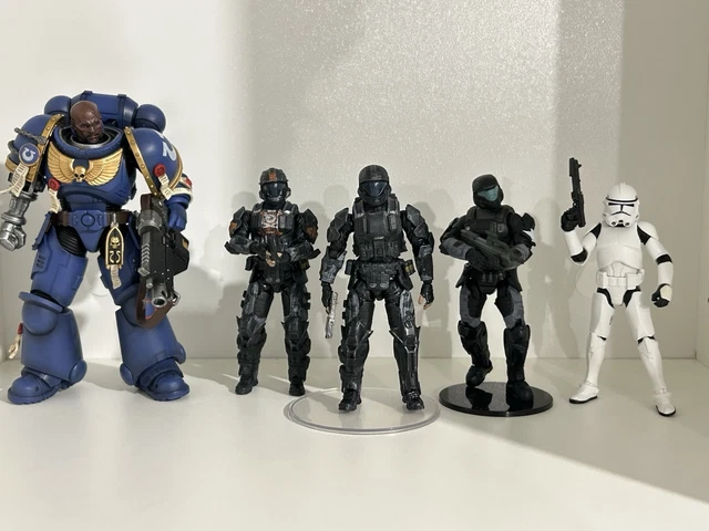 ODST ROOKIE - Halo 3 ODST - Action Figure 1/18th Scale - CUSTOM £52.68 ...