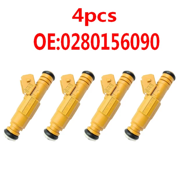 BEST SET OF (4)Fuel Injectors 0280156090 For GM Vauxhall / Opel Corsa 1 ...