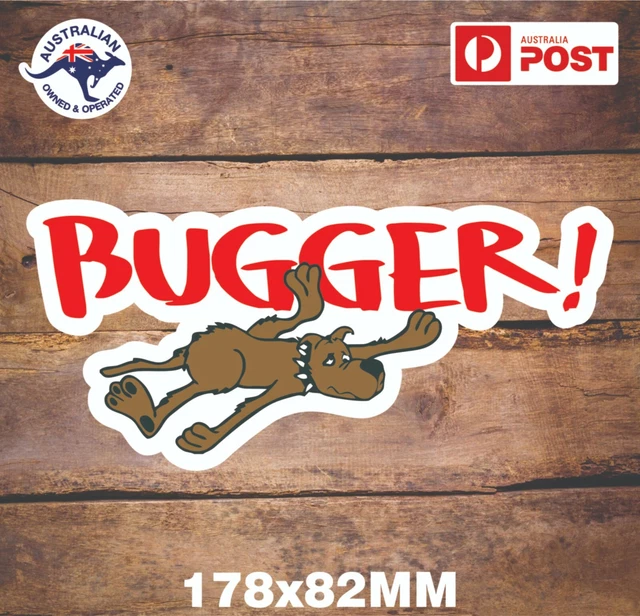 BUGGER TOYOTA HILUX Dog Sticker Decal Landcruiser 4X4 $5.99 - PicClick AU