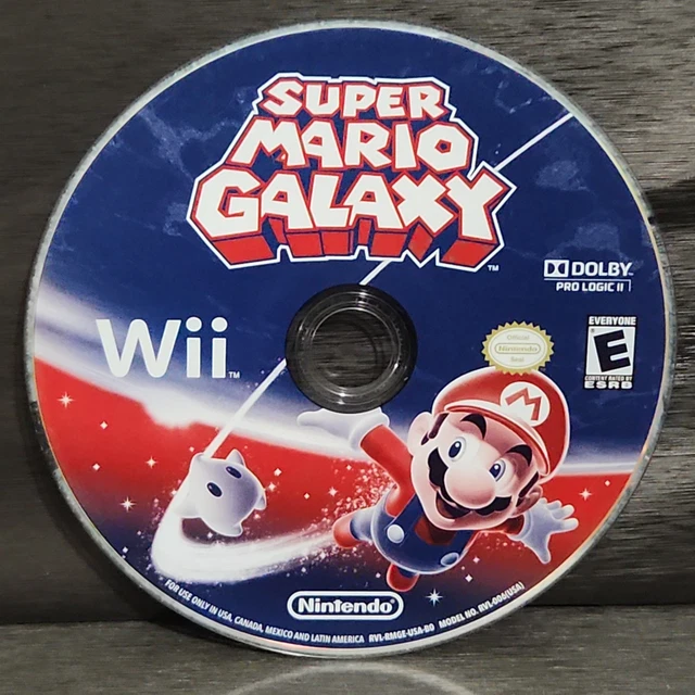 SUPER MARIO GALAXY Nintendo Wii Refurbished Game Disc £19.63 - PicClick UK