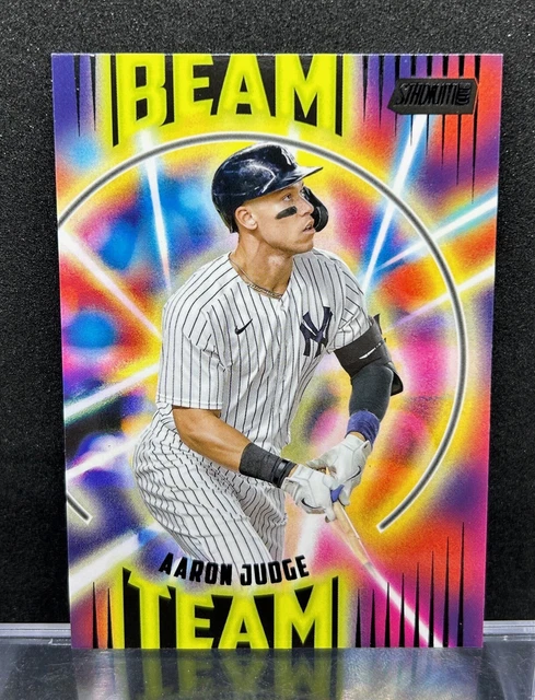 RARE AARON JUDGE 2022 Stadium Club Beam Team BLACK #d 11/25 SSP 1:3,720 ...