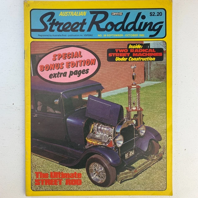 AUSTRALIAN STREET RODDING Magazine Sep Oct 1982 Aussie Hot Rod Car Mag ...