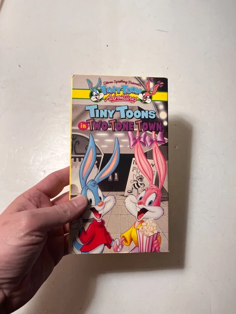 TINY TOONS IN Two Tone Town VHS Warner 1993 Tiny Toon Adventures ...