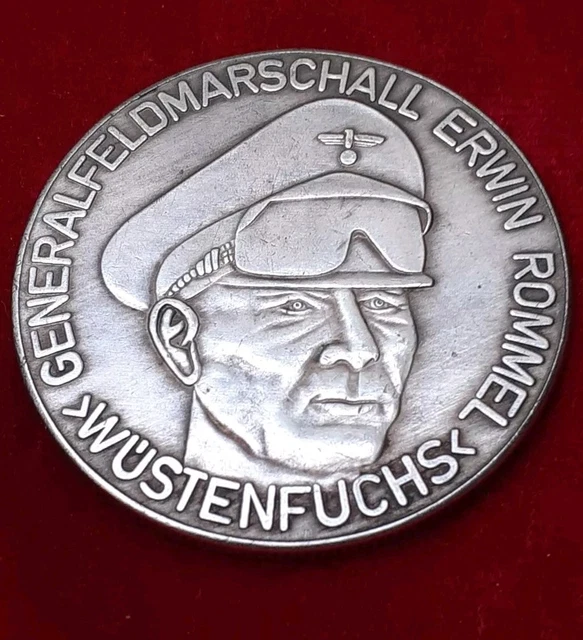 MEDAILLE ,,WÜSTENFUCHS& Generalfeldmarschall Erwin Rommel EUR 17,00 ...