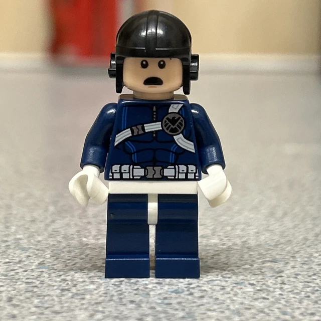 LEGO MARVEL UNIVERSE Mini Figure Collection Series Shield Agent Sh0188 ...