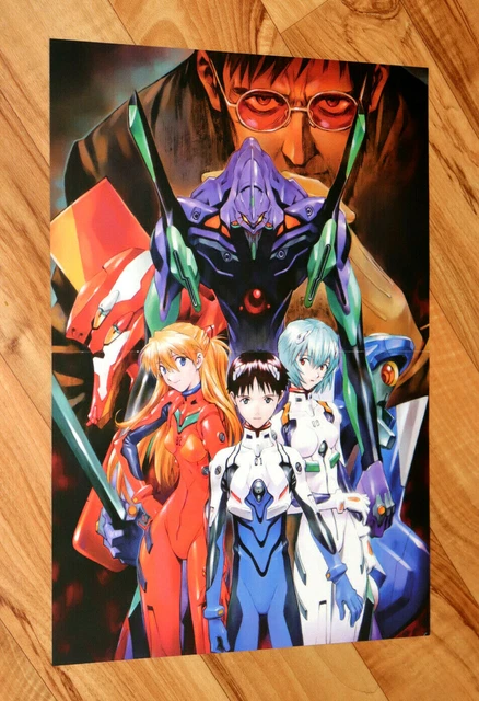 NEON GENESIS EVANGELION / One Piece Manga Anime Rare Poster 42x30cm $60 ...