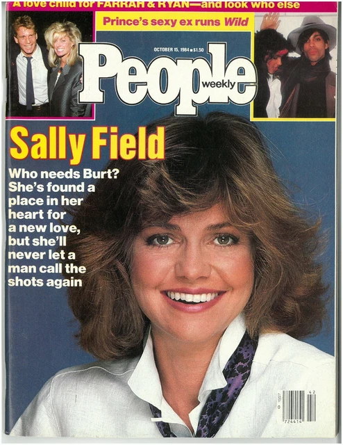 PEOPLE MAGAZINE OCTOBER 15, 1984 ~ Sally Field, Prince, Farrah, Truman ...