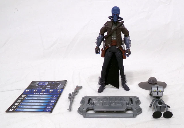 HASBRO STAR WARS Las Guerras Clon CW42 Cad Bane Y TODO Figura Completa ...