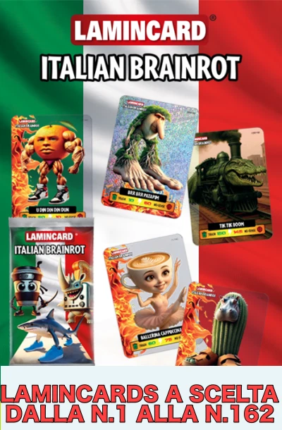 SKIFIDOL ITALIAN BRAINROT Universo Psichedelico 2025 Cards A Scelta N.1 ...