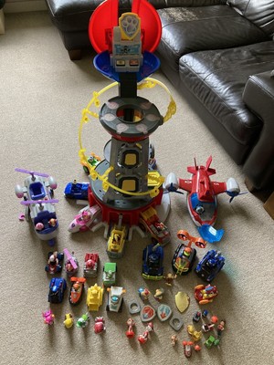 PAW PATROL MIGHTY Lookout Tower, Vehicles and Pups! £110.00 - PicClick UK