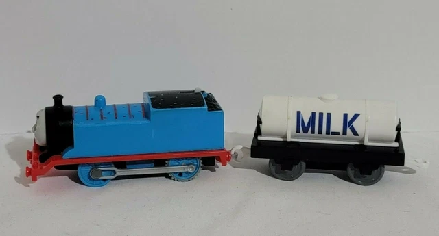 THOMAS THE TANK Engine & Friends Trackmaster & Milk Tanker Motorized ...