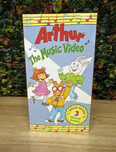 ARTHUR - THE Music Video VHS Tape 1999 Special Edition 3 Musical ...