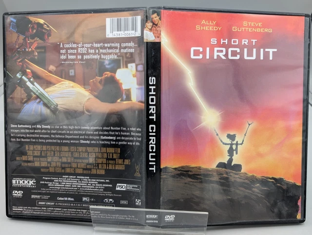 SHORT CIRCUIT 1986 DVD Sci‑Fi Comedy Robot Johnny Five Family VG $14.99 ...