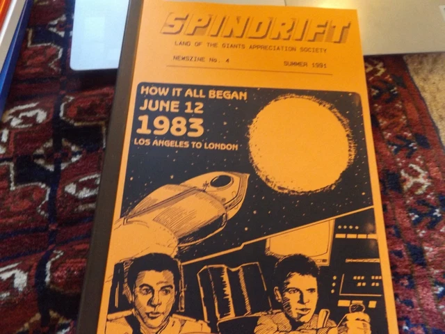 RARE SPINDRIFT LAND Of The Giants Appreciation Society Newszine No.4 ...