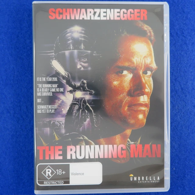 THE RUNNING MAN - Arnold Schwarzenegger - DVD - Region 4 - Fast Postage ...