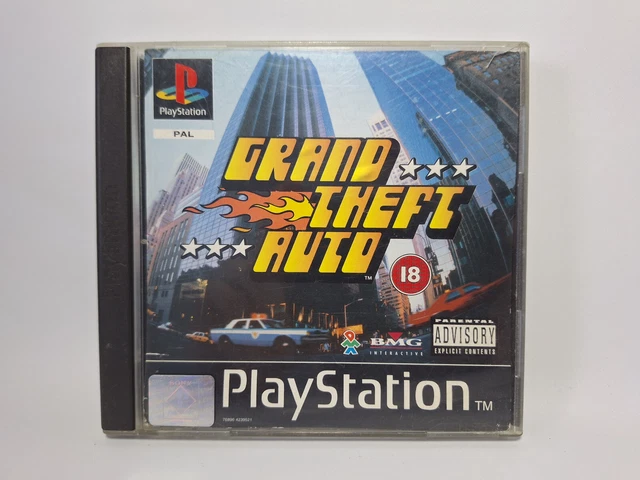 GRAND THEFT AUTO Original for PS1 - CIB Very Good Condition AUS ...