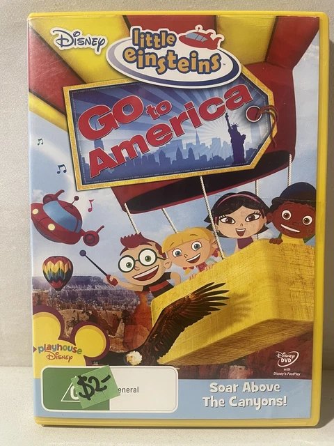 DISNEY LITTLE EINSTEINS Goto America DVD PAL Region 4 LNC $17.78 ...