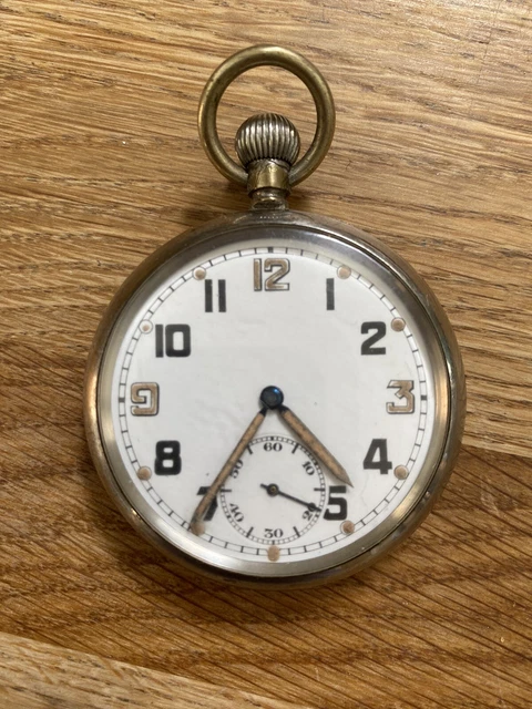 WW2 GSTP POCKET Watch British Army Military Wwii Raf Fob £48.77 ...