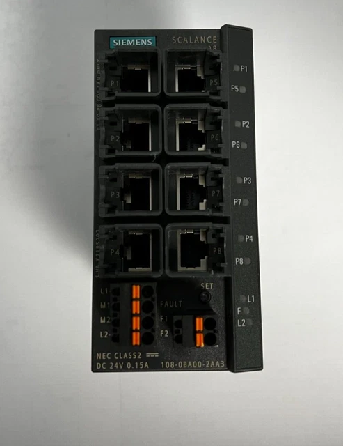 SIEMENS SIMATIC SWITCH Ethernet Industriel - Scalance X108 - 6Gk5108 ...