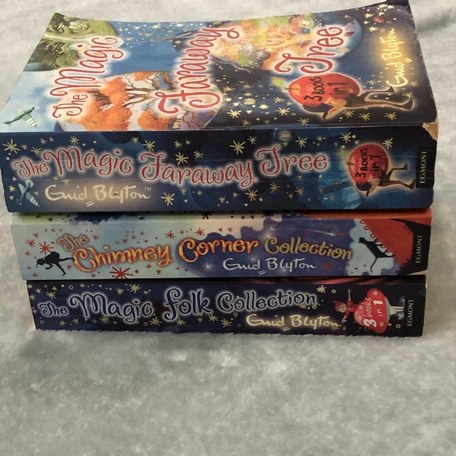 MAGIC FARAWAY TREE Magic Folk Chimney Corner Collection 3 Book Set Enid ...