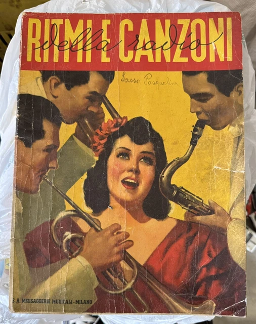 RITMI E CANZONI della radio: II fascicolo del 1941 EUR 19,50 - PicClick IT