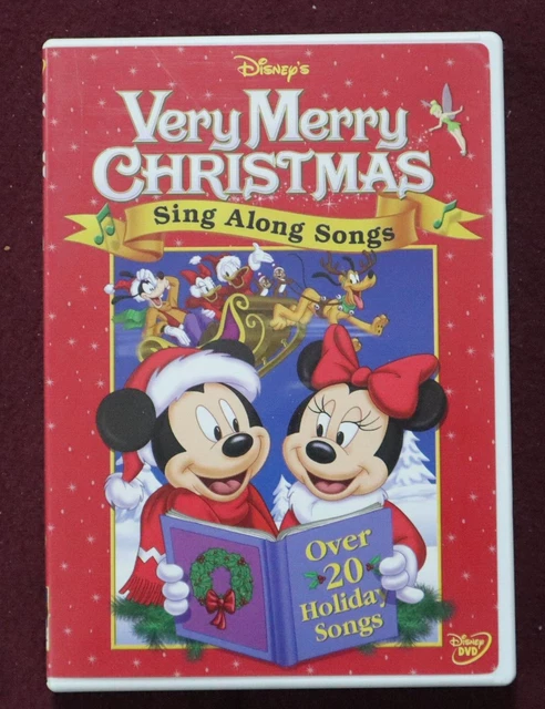 DISNEY SING ALONG Songs DVD - VERY MERRY CHRISTMAS (R1) - NM $16.95 ...