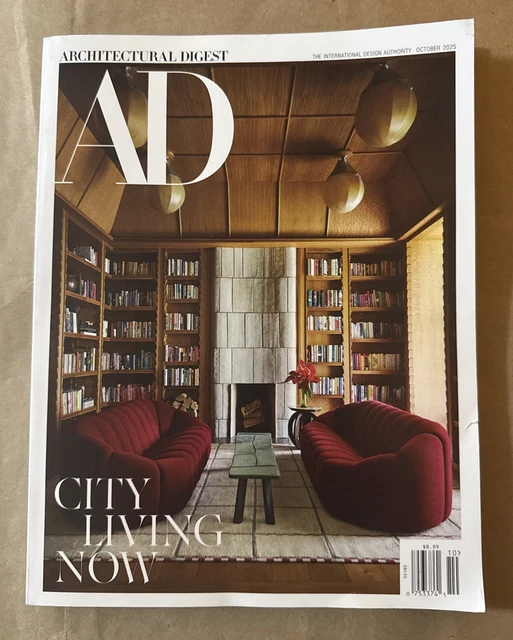 ARCHITECTURAL DIGEST (AD) Magazine - October 2025 - City Living Now ...