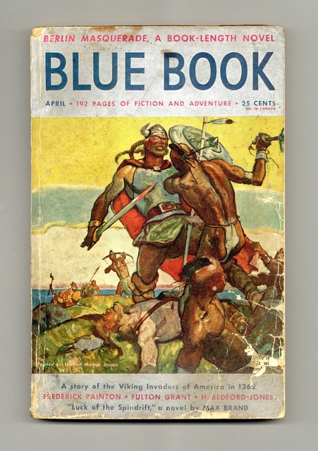 BLUE BOOK PULP / Magazine Apr 1941 Vol. 72 #6 GD Low Grade £4.85 ...