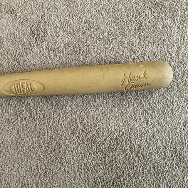 VINTAGE 1970’S IDEAL Plastic Hank Aaron Baseball Bat Children’s $15.00 ...