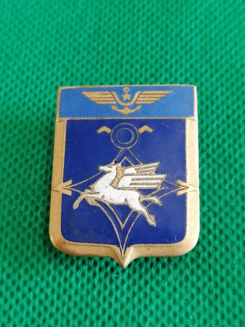 INSIGNE AÉRONAVALE FLOTTILLE 31 F Hélicoptères AFN 1954 ORIGINAL Marine ...