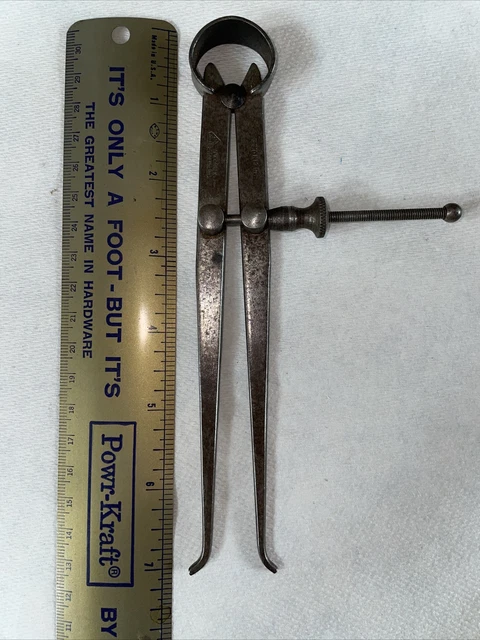 VINTAGE SAMPSON TOOL CO Compass Newark NJ Machinist USA Compass Caliper ...