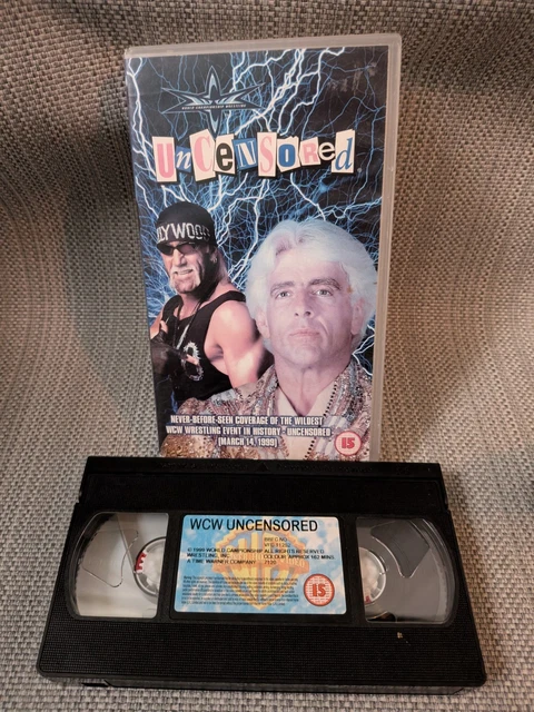 WCW PAY PER View Special: Uncensored (VHS, Video 1999) WWE Wwf Ppv nwo ...