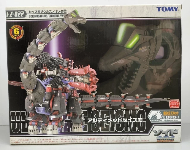 TOMY ZOIDS ULTIMATE Seismo (FZ-022) Figura Vintage Kit Con Caja sin Abrir Japón EUR 446,18 ...