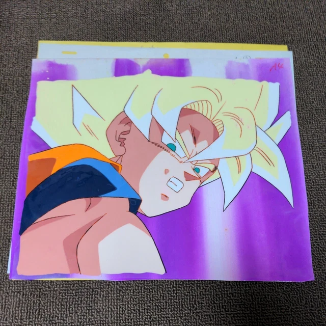 DRAGON BALL Z Goku Animation Cel Original Production Painting Anime E ...