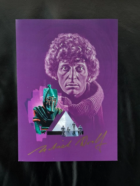 DOCTOR WHO A4 Pyramids of Mars Art Print SIGNED by GABRIEL WOOLF £4.99 ...