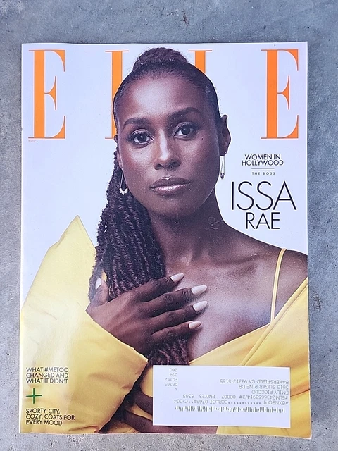 ELLE MAGAZINE NOVEMBER 2022 Issa Rae Women In Hollywood The Boss $9.99 ...