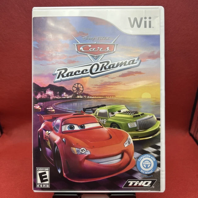 DISNEY PIXAR CARS RACE-O-RAMA Nintendo Wii & Wii U Complete Tested ...