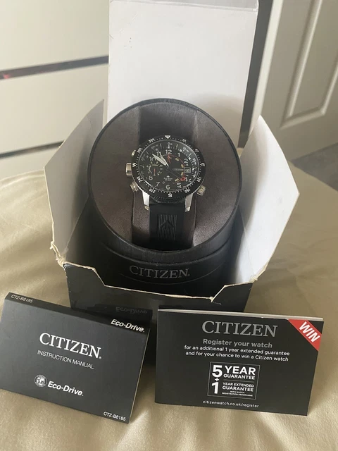 CITIZEN ECO DRIVE altimeter/compass promaster watch £250.00 - PicClick UK